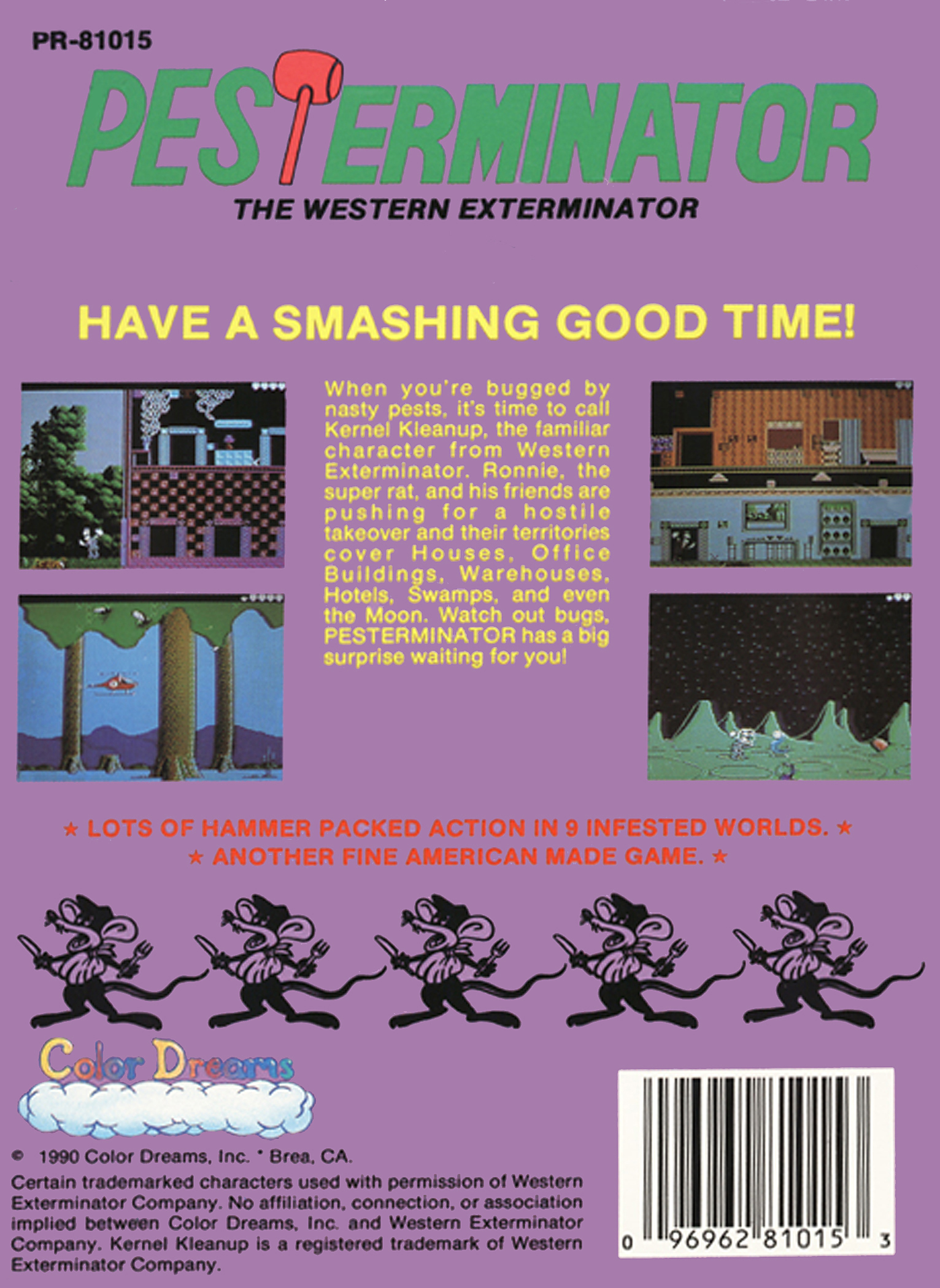 Download Video Game Pesterminator: The Western Exterminator Image