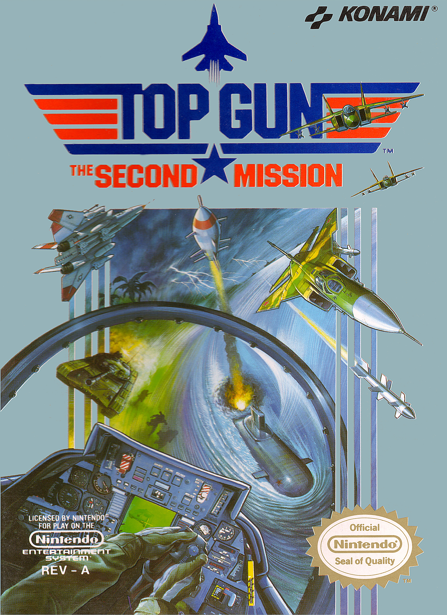 Download Video Game Top Gun: The Second Mission Image