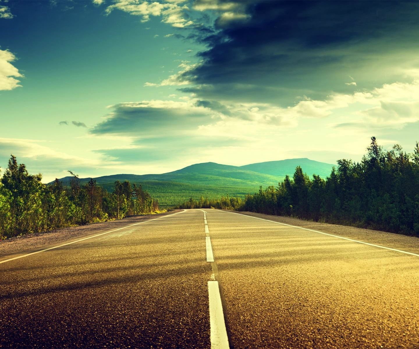 Download Man Made Road Image