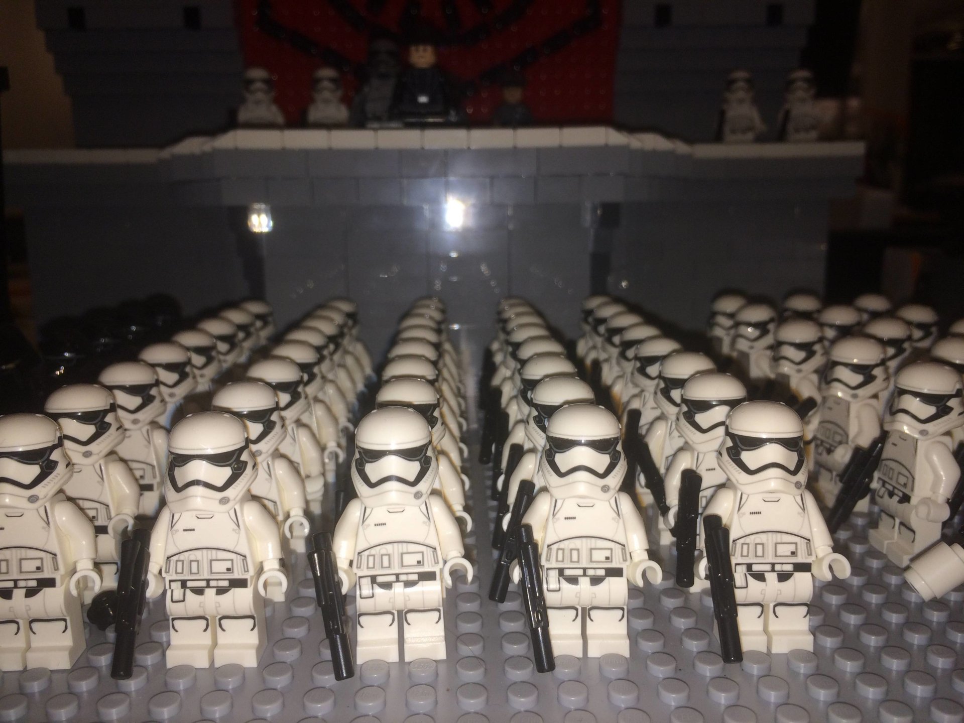 LEGO Stormtrooper Army: A Man-Made Galactic Gathering