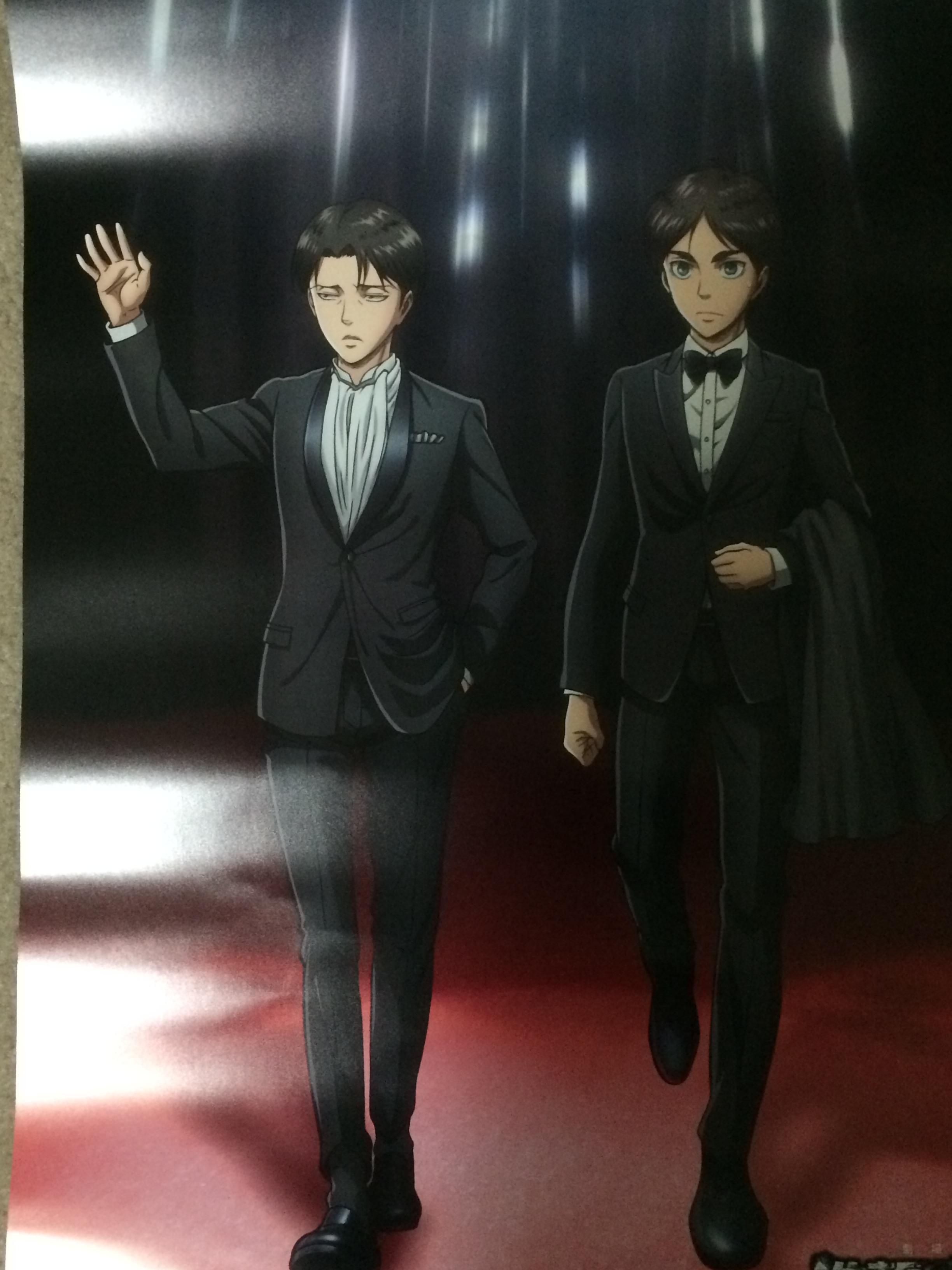 Elegant Titans: A Stylish Moment from Attack on Titan