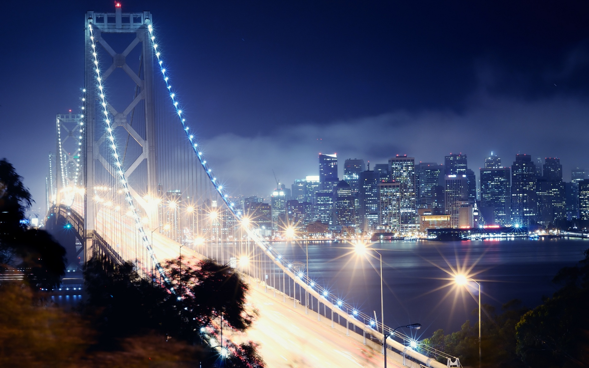 Download San Francisco Man Made Bay Bridge Image
