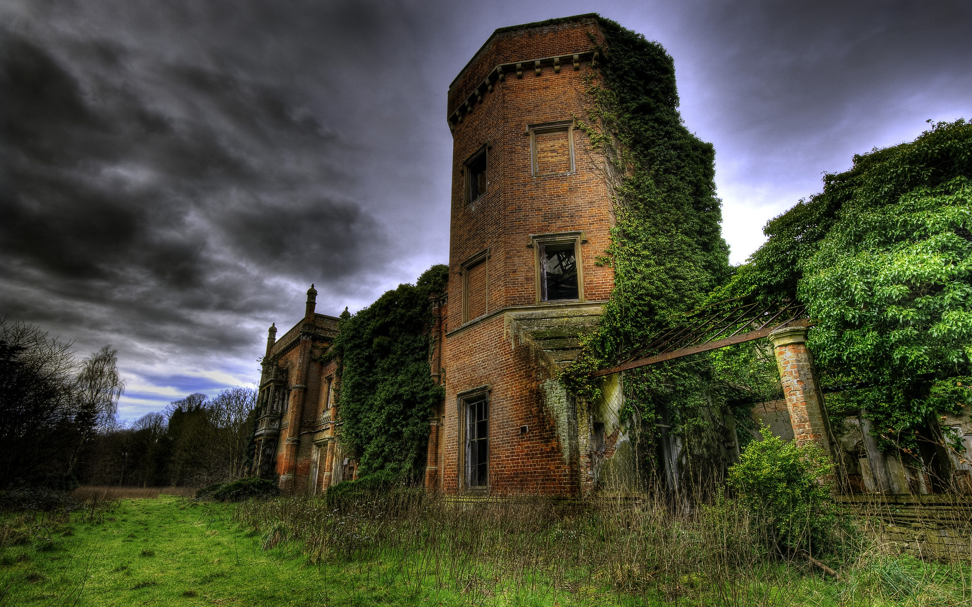 Download Rougham Hall Man Made Ruin Image