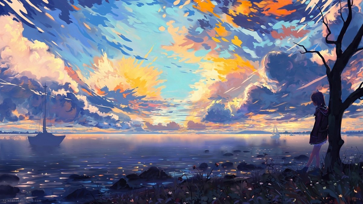 Download Anime Landscape Anime Landscape Image