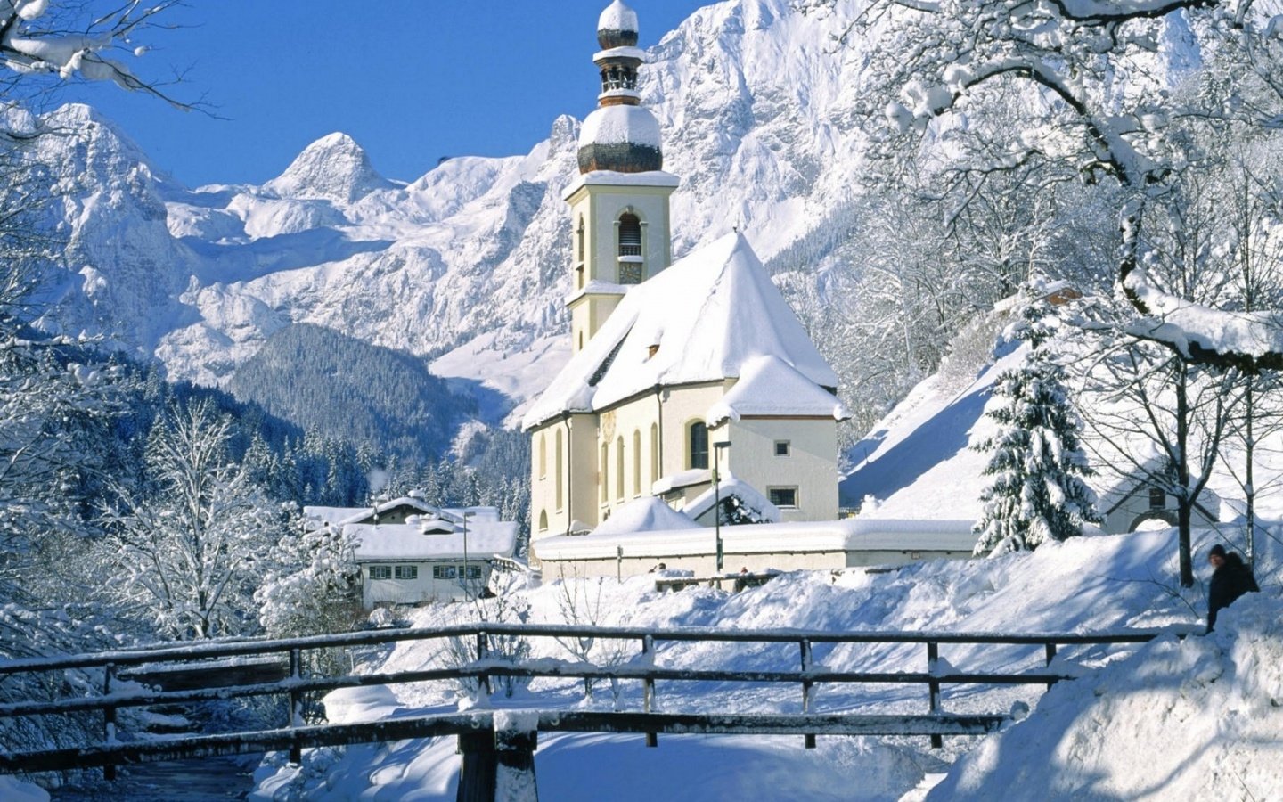 Winter Church Image - ID: 290758 - Image Abyss