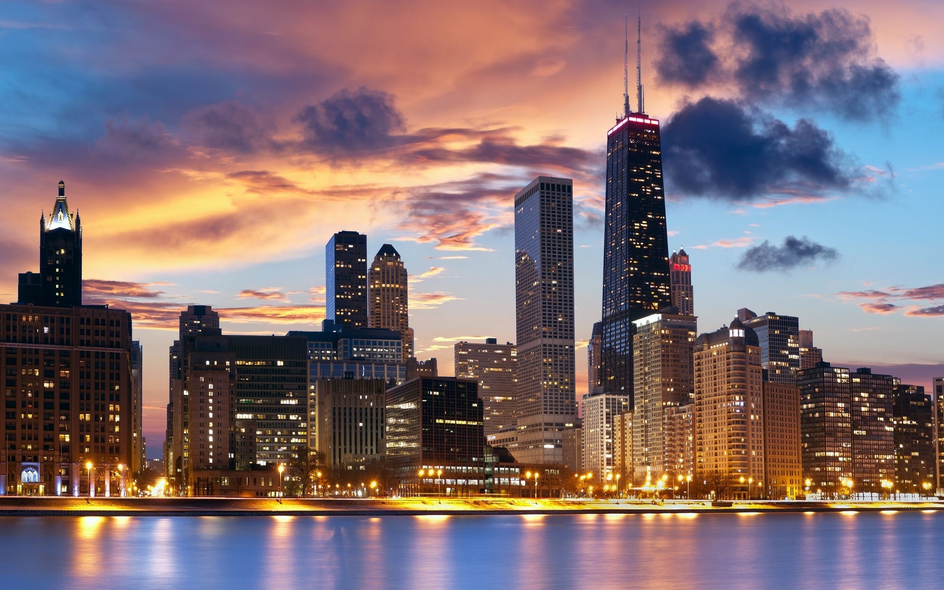 Download City Man Made Chicago Image
