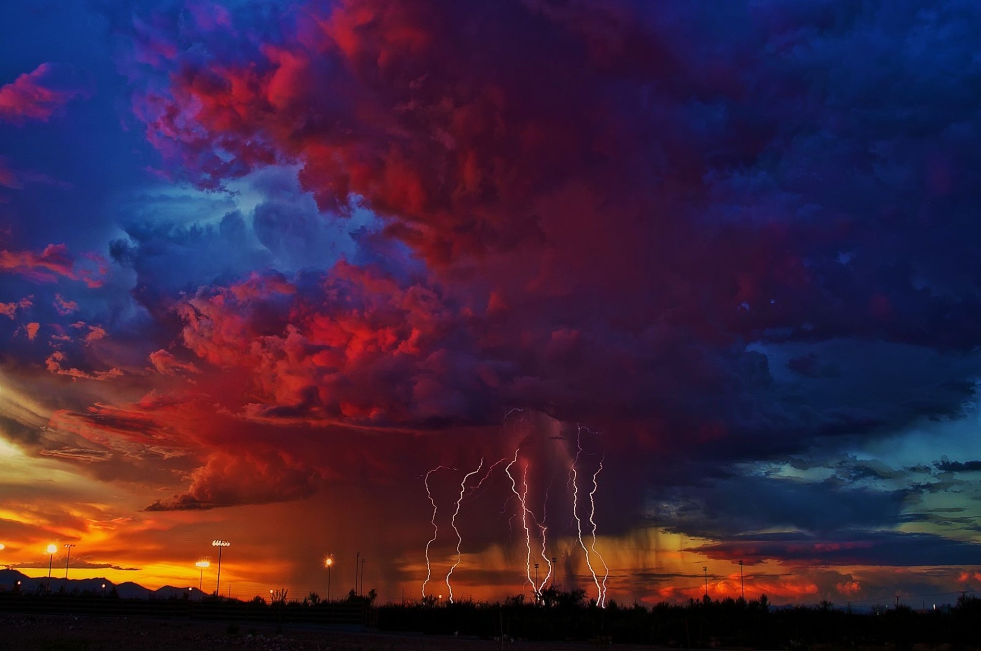 Stormy Sky and Lightning Image - ID: 294150 - Image Abyss