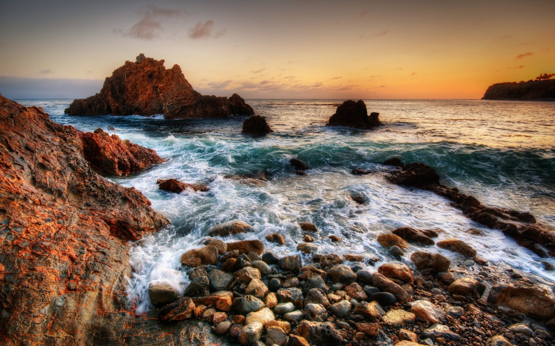 Download Sea HDR Ocean Nature Coastline Image