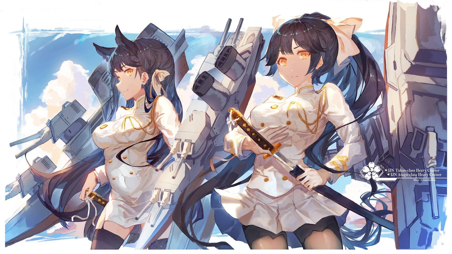 Download Atago (Azur Lane) Takao (Azur Lane) Anime Azur Lane Image