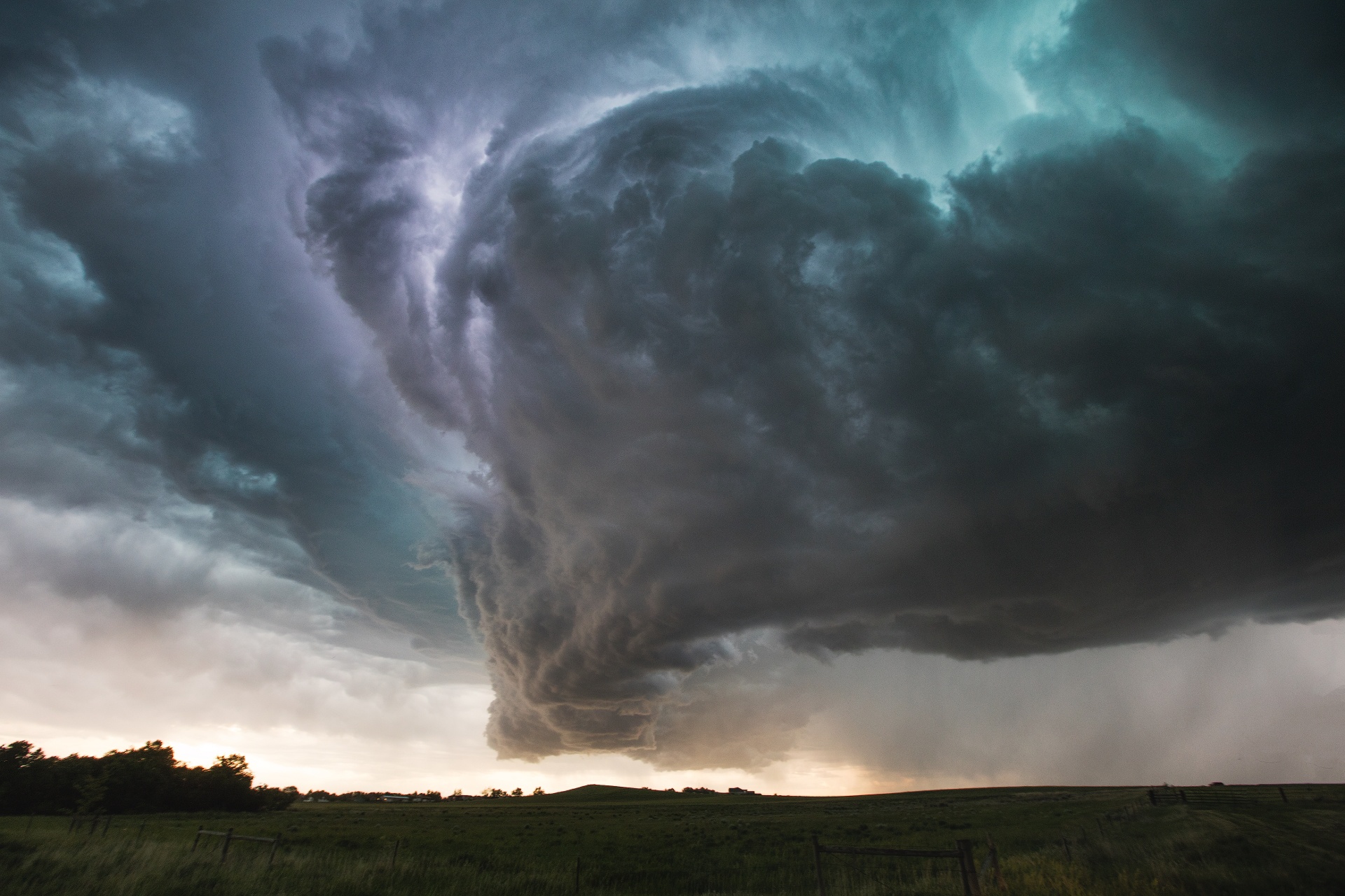 Majestic Storm Clouds Unleashing Nature’s Fury