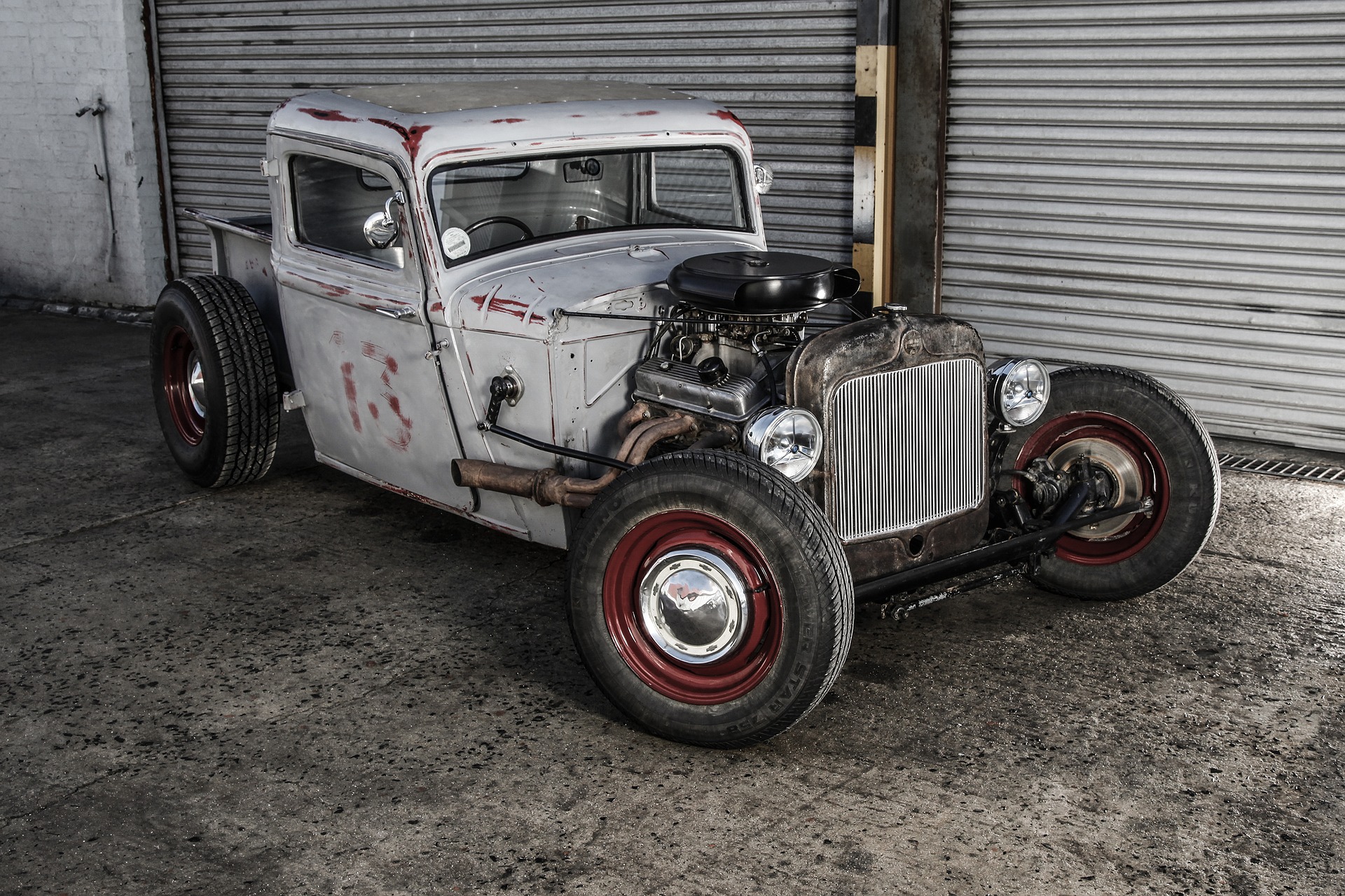 Download Custom Rod Vehicle Car Rat Rod Hot Rod Image