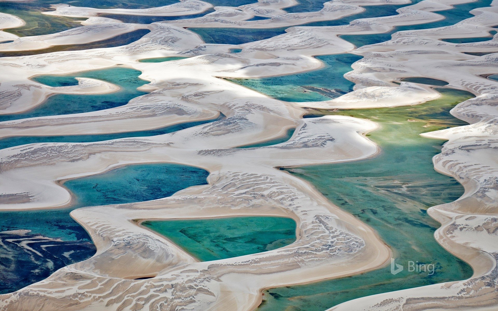 Download Brazil Lencois Maranhenses National Park Photography Aerial Image