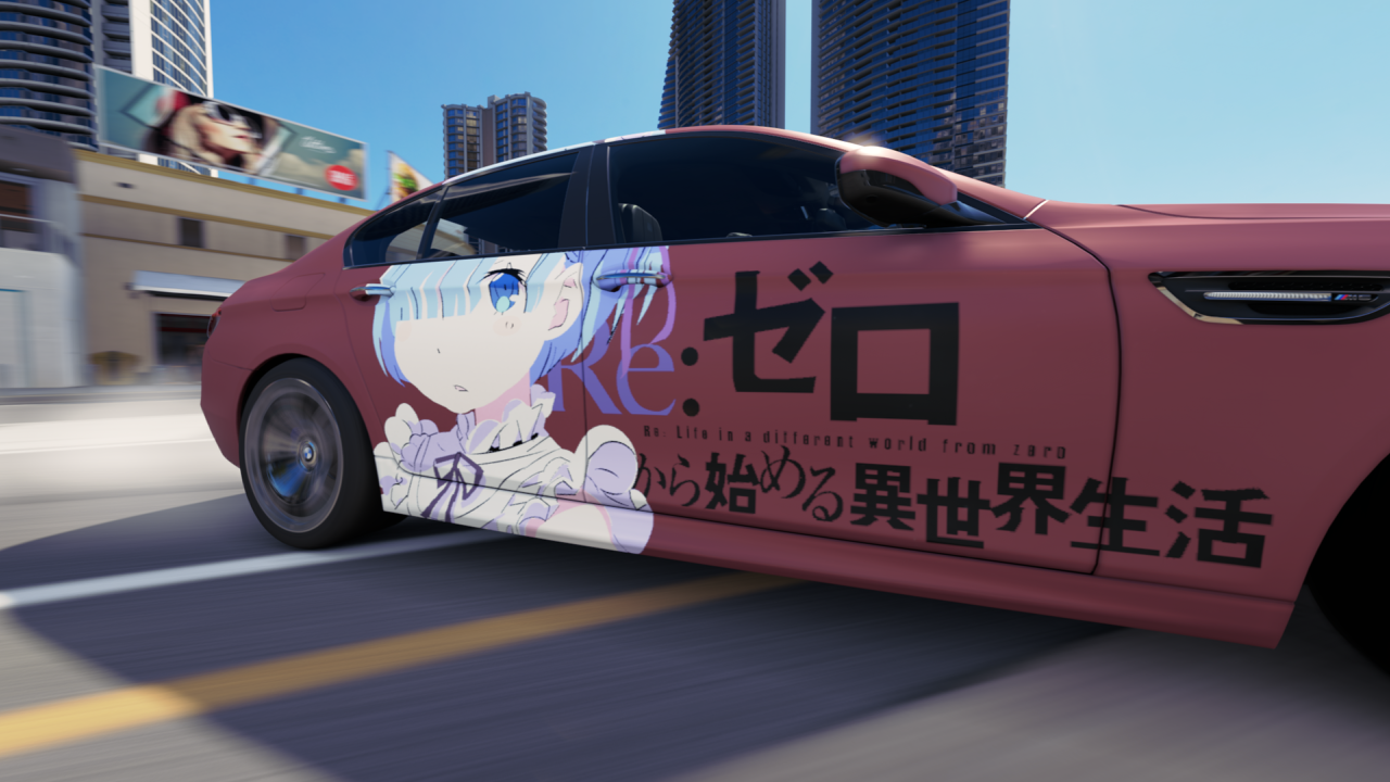 Re:Zero X ForzaH3 by Grapesauce