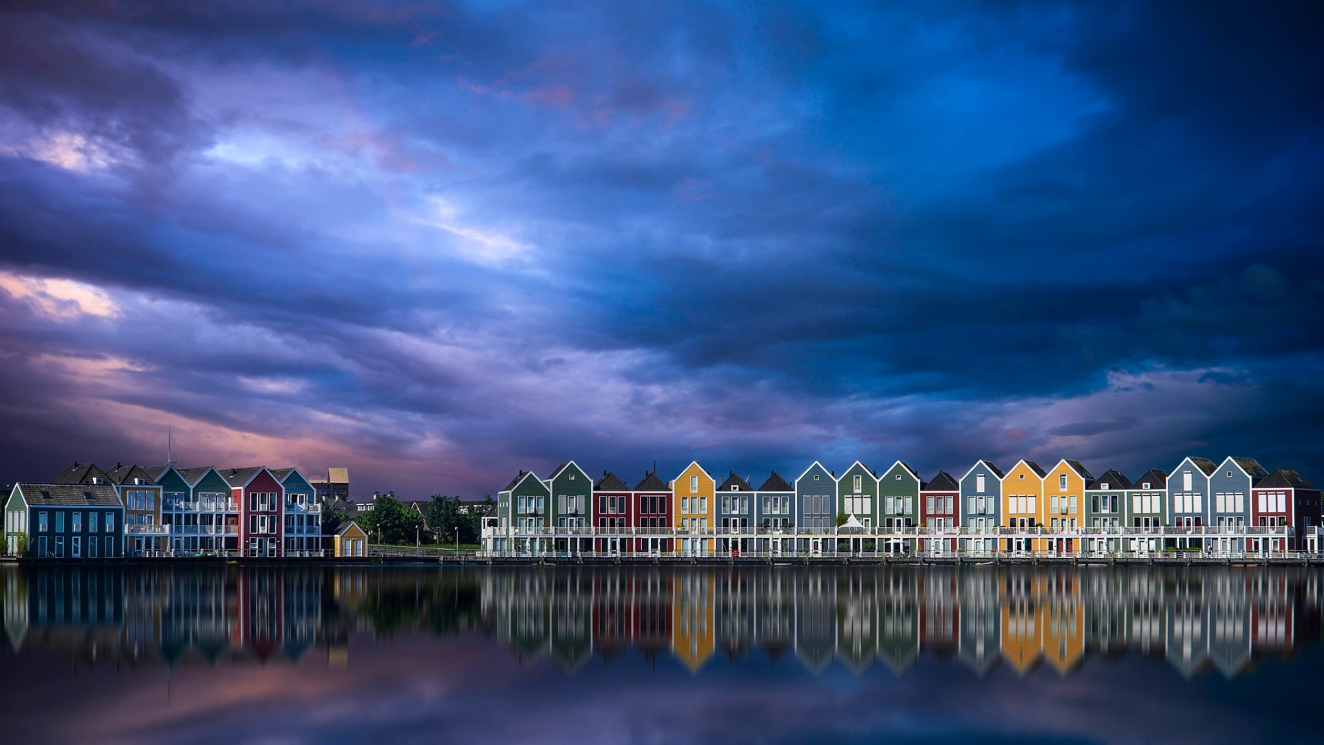Download Cloud Sky Netherlands City Photography Reflection Image