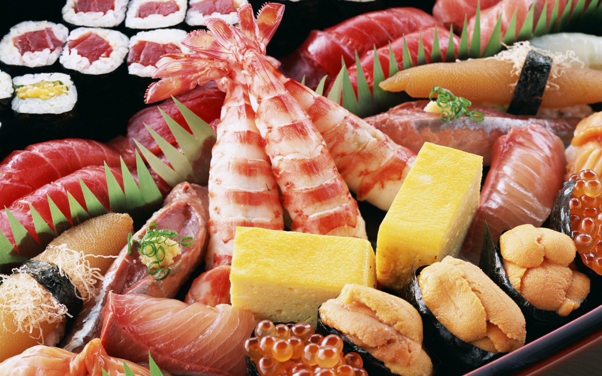 Exquisite Sushi Feast: Fresh Flavors of the Sea and Artful Delights