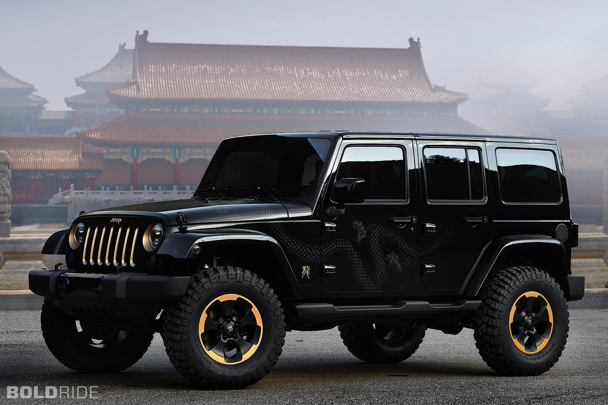 Download Jeep Wrangler Dragon Vehicle Jeep Wrangler Image
