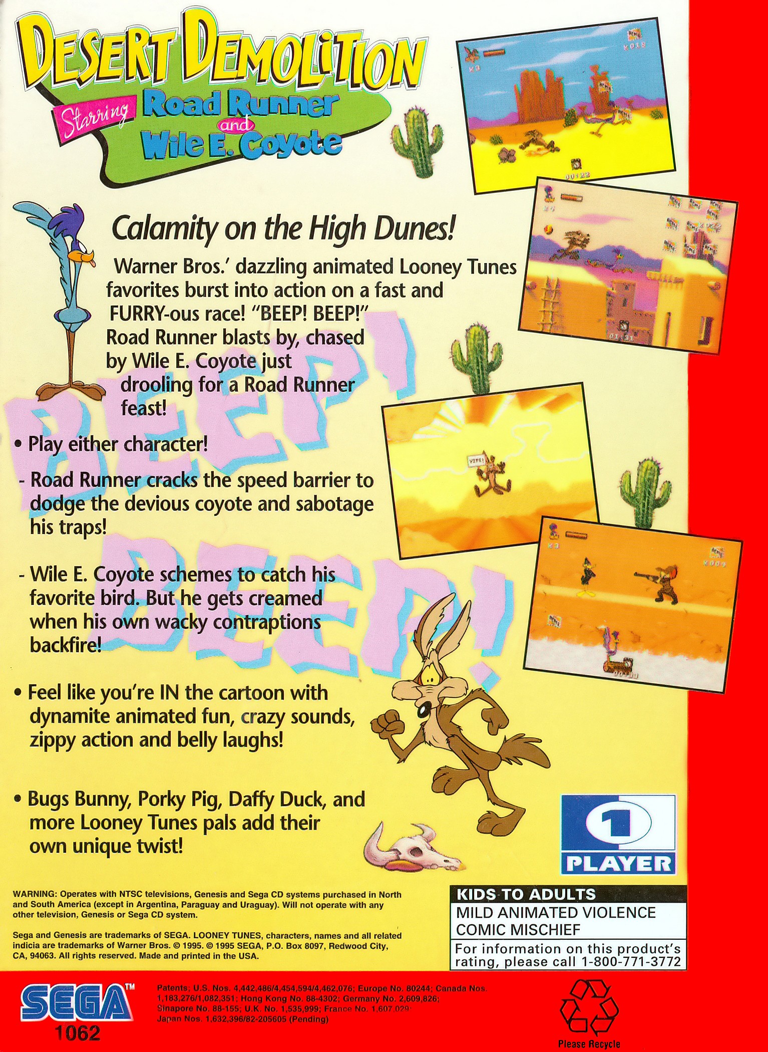 Download Video Game Desert Demolition Image