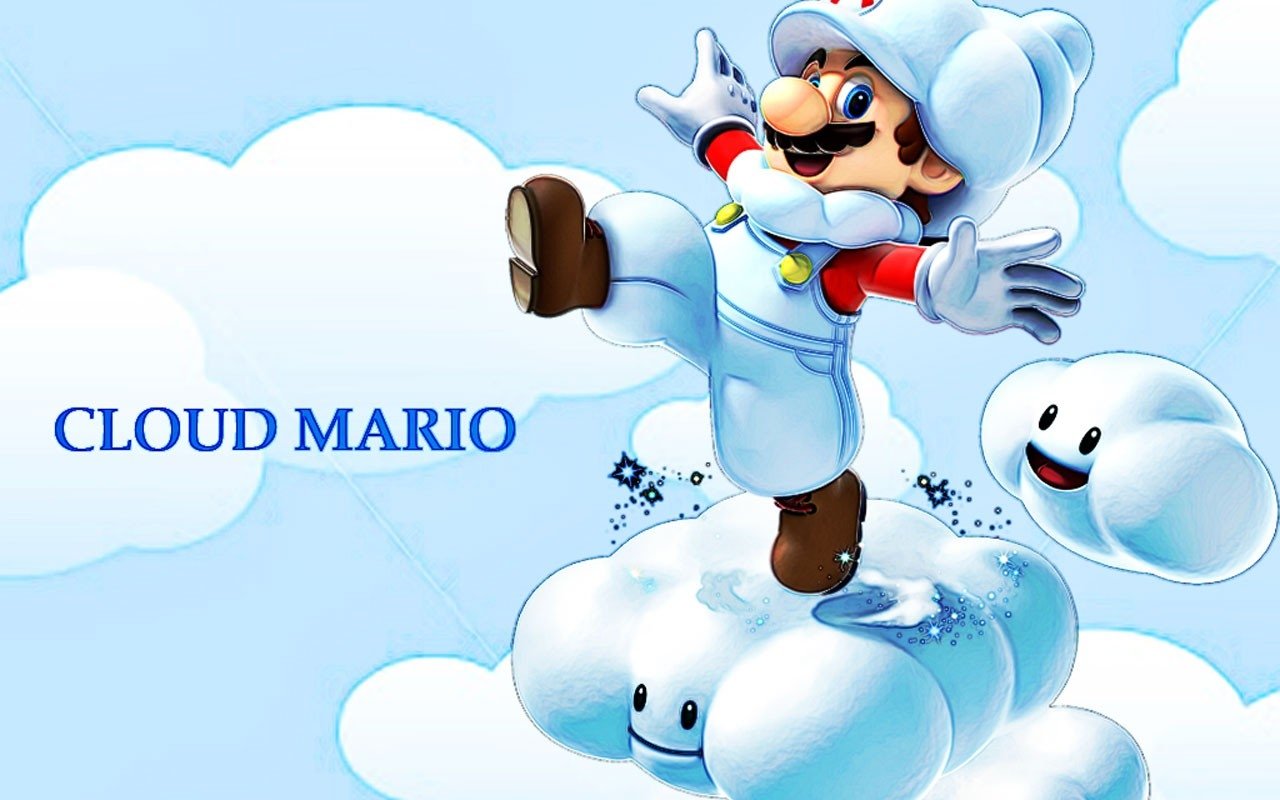 Mario’s Cloud Adventure in Super Mario Galaxy 2