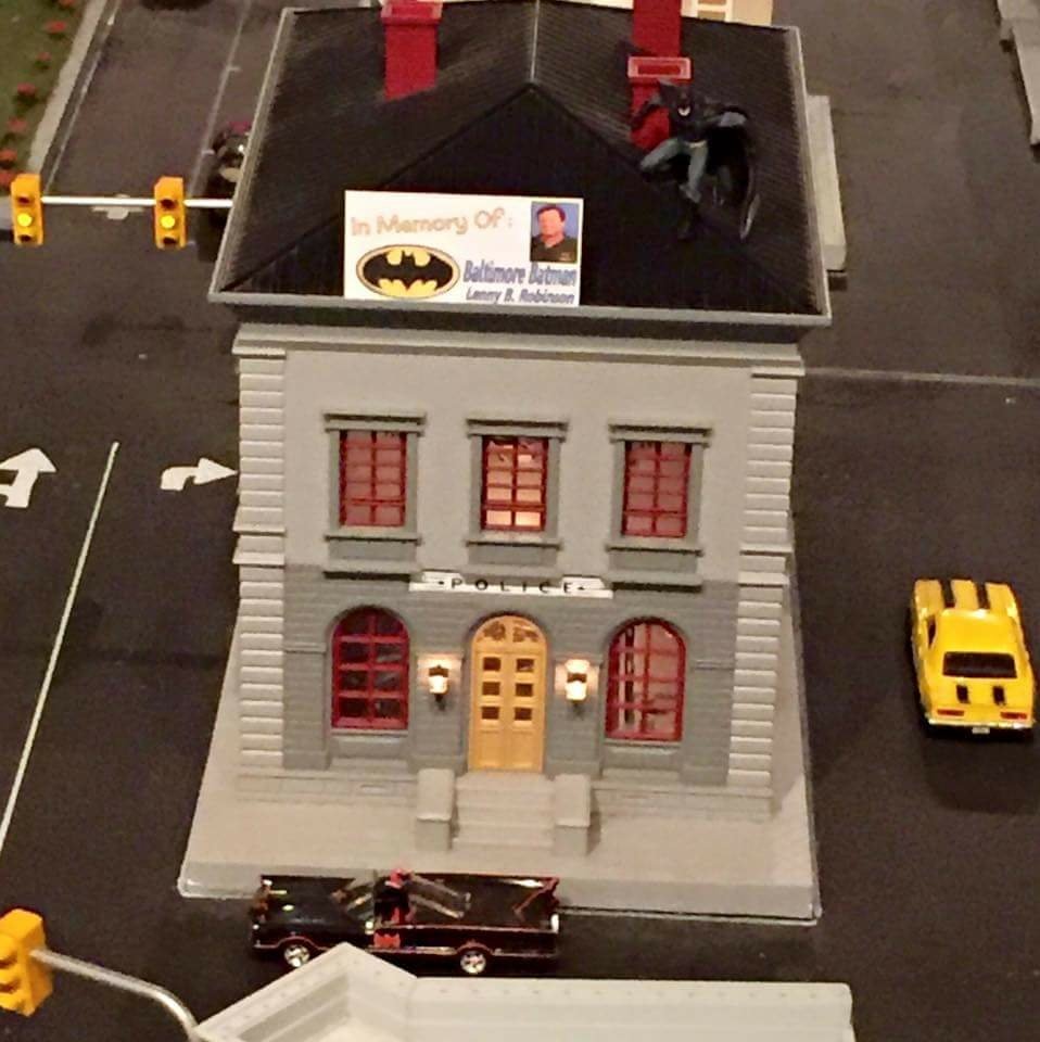 Batman Comic Tribute at the Gotham Model Scene