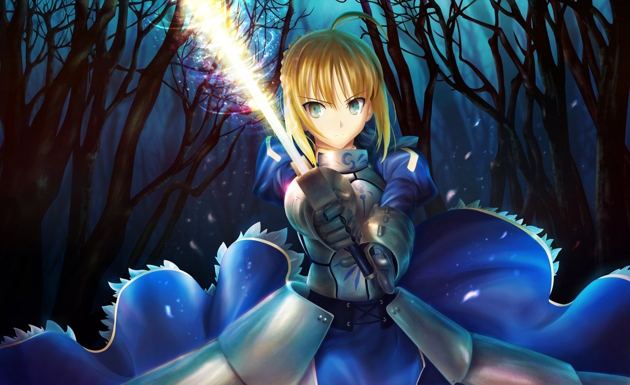 Saber's Fierce Stand: Fate/Stay Night Anime Warrior