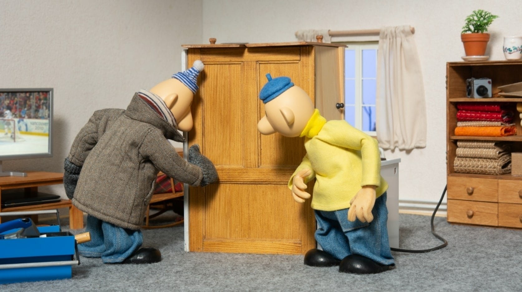 Pat Et Mat En Hiver - Desktop Wallpapers, Phone Wallpaper, PFP, Gifs ...