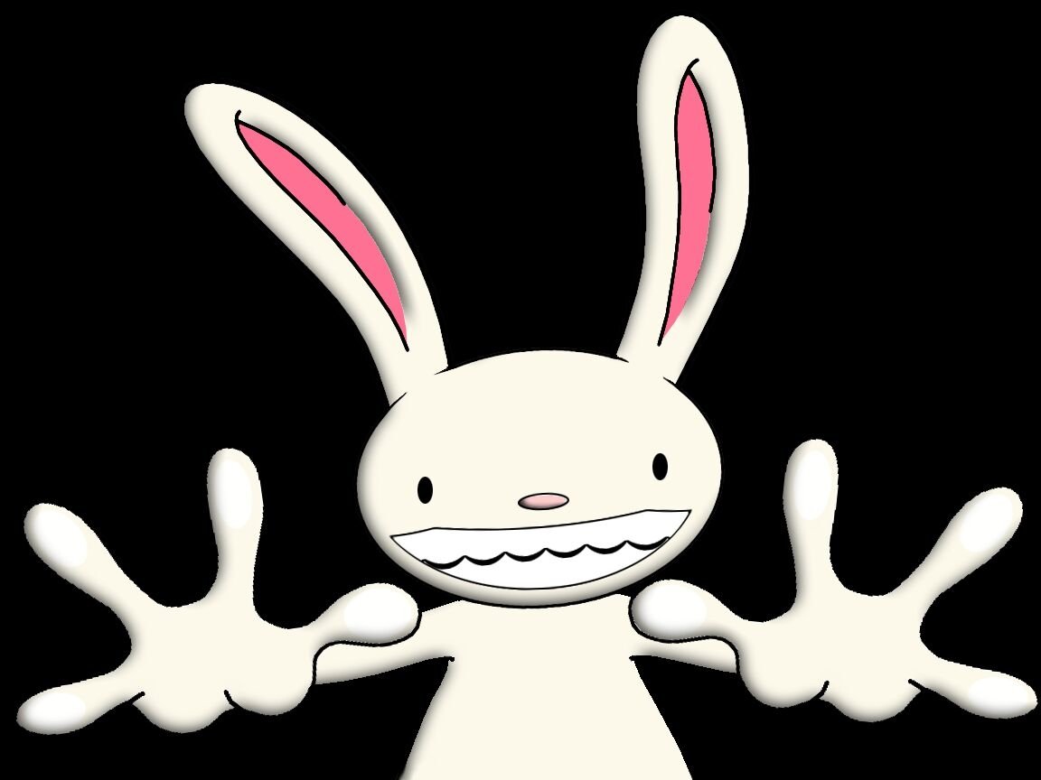 Max the Rabbit: Iconic Character from Sam & Max Video Game Series