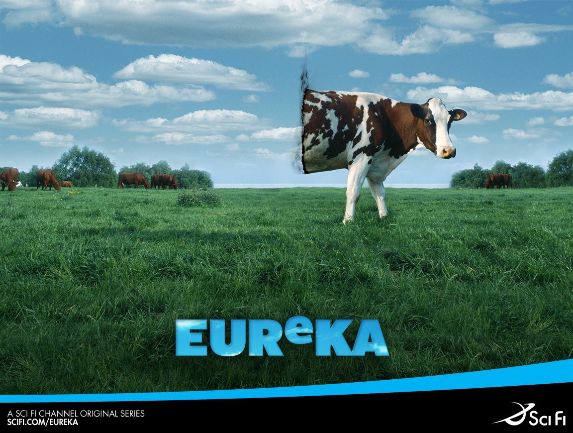 Download Grass Cow TV Show Eureka Image