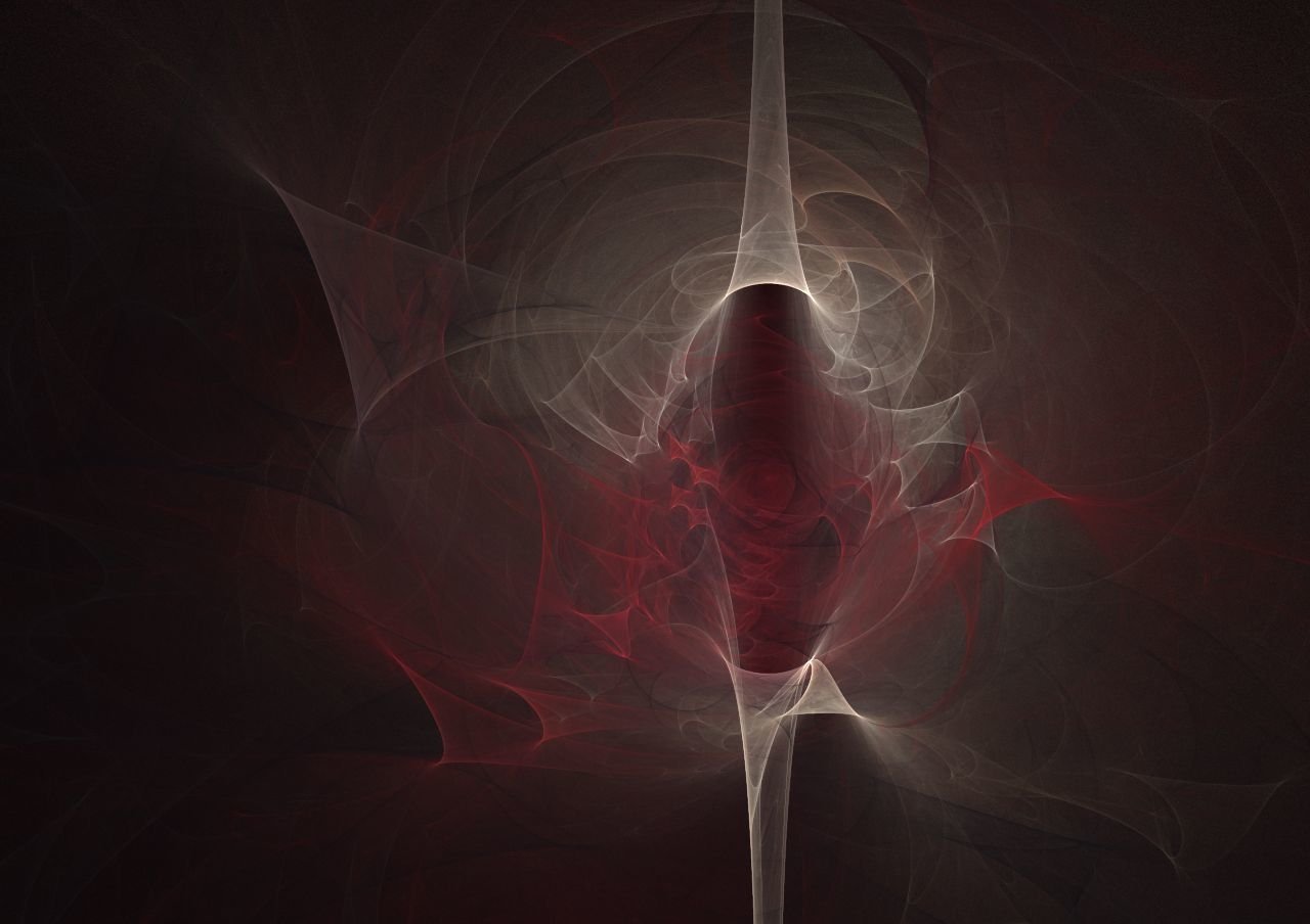 Radiant Abstract: The Dance of Red