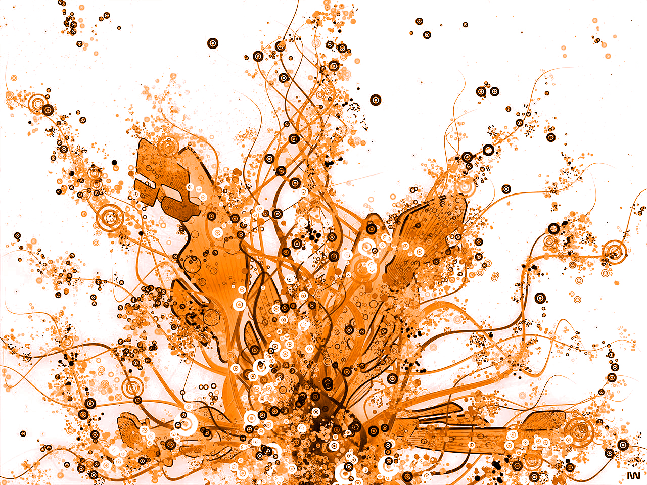 Artistic Vector Burst: Dynamic Flow and Motion