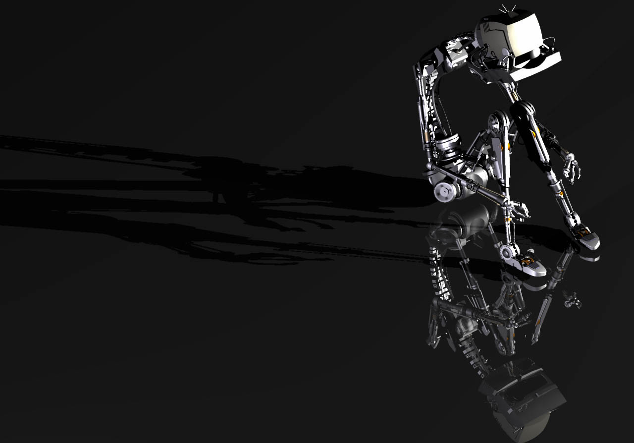 Reflective Robot: A Glimpse into Sci-Fi Innovation