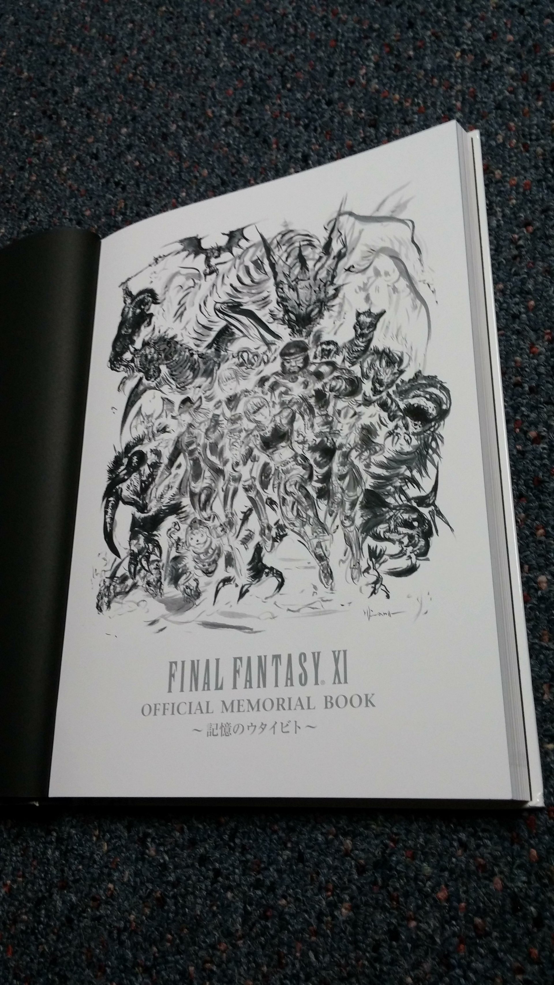 Final Fantasy XI, official 2015 Memorial Book - Image Abyss