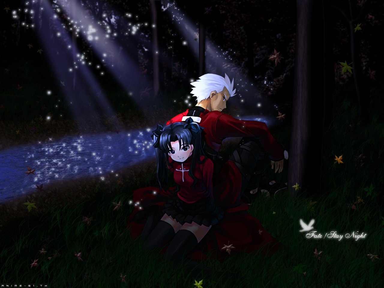 Fate/Stay Night: Archer & Rin Tohsaka United in Shadow and Light