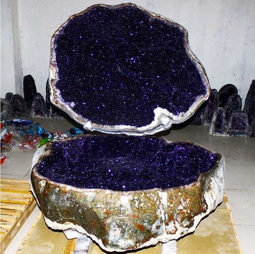 Download Nature Gem Amethyst Geode Gemstone Image