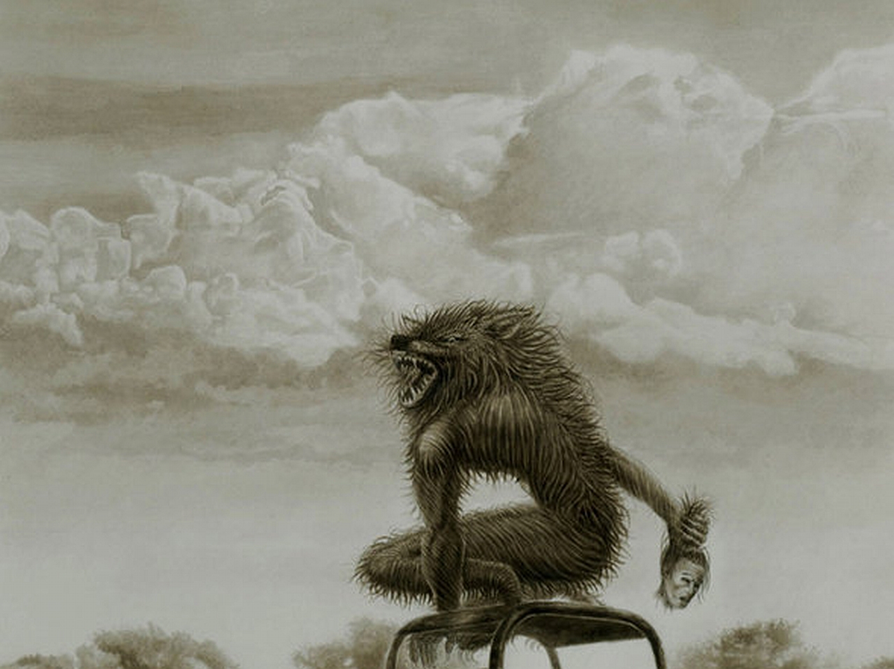 Shadow Howl: The Dark Werewolf’s Lament