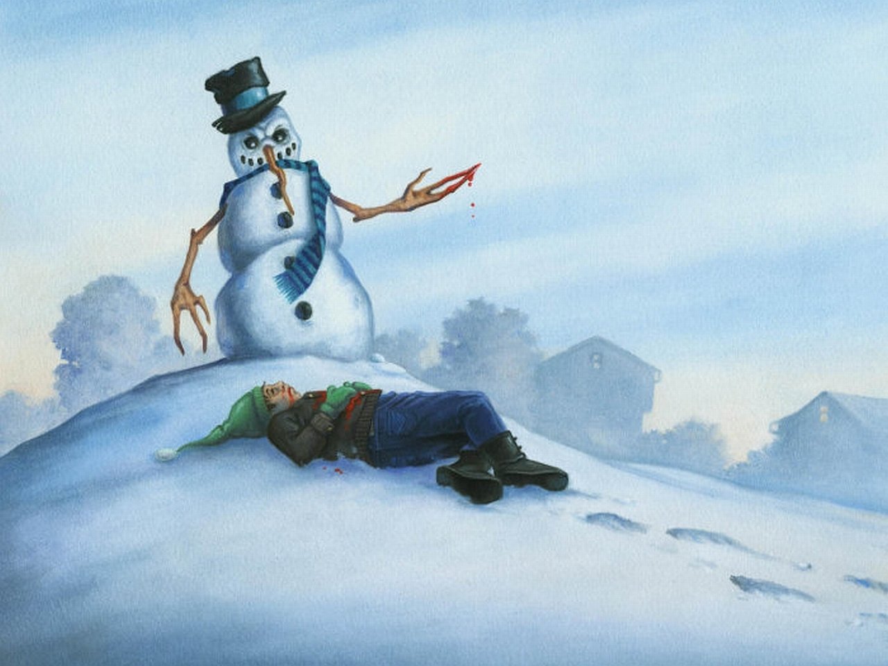 Deadly Snowman Image - ID: 336668 - Image Abyss