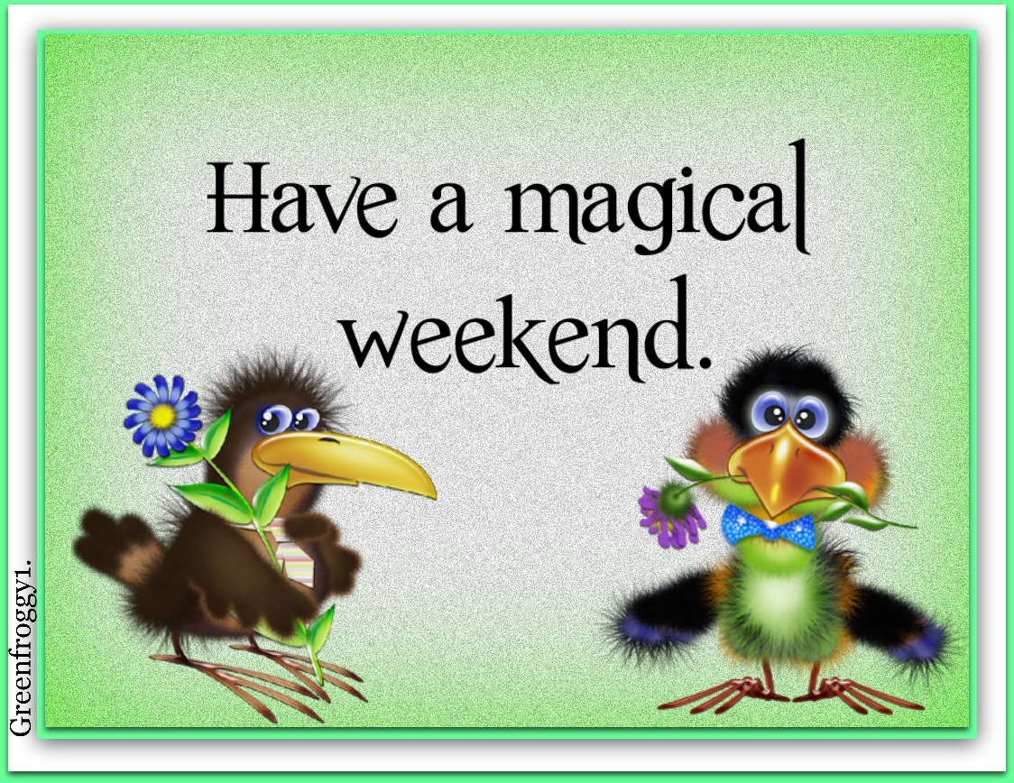 MAGICAL WEEKEND by GREENFROGGY1