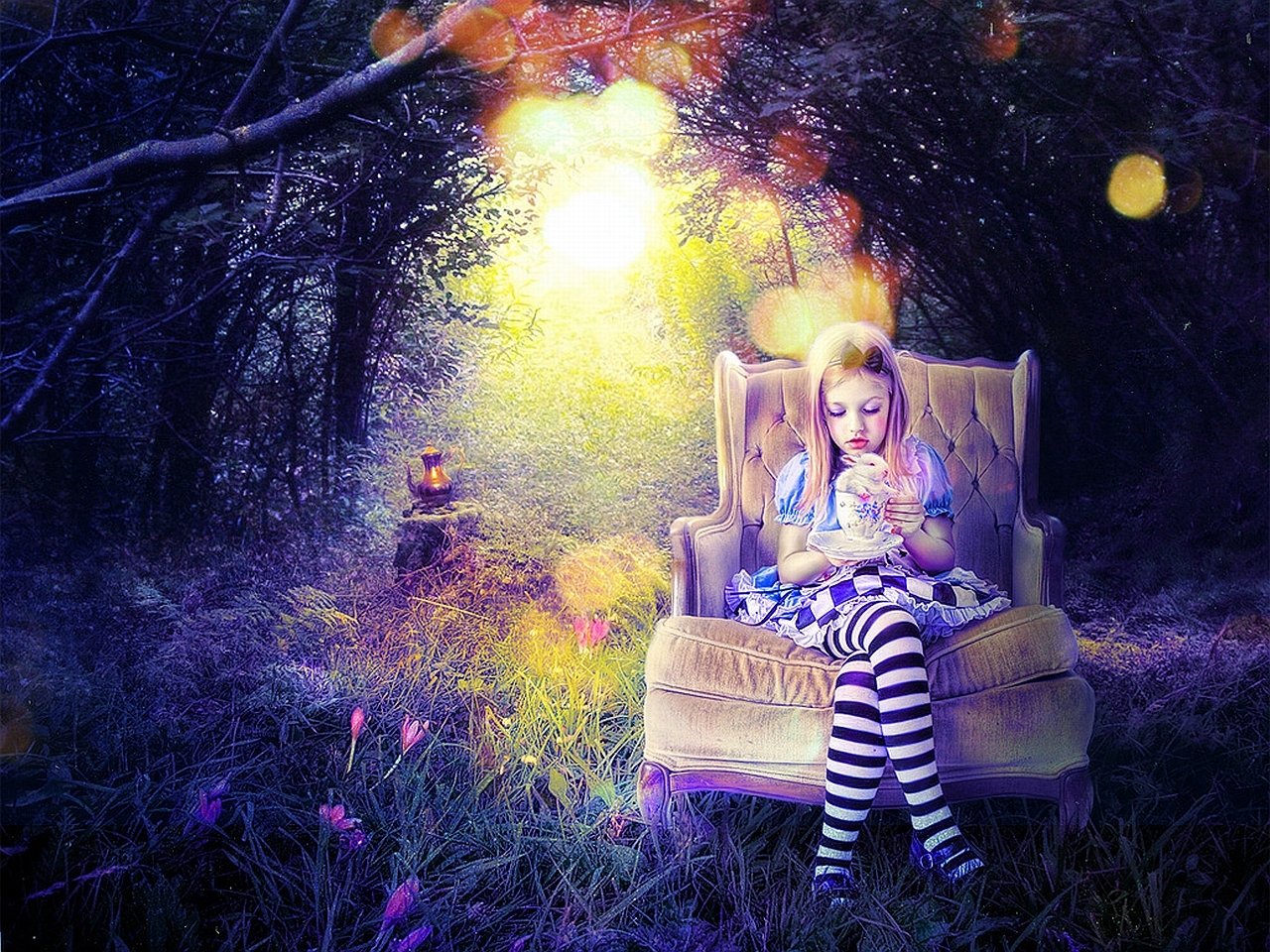 Download Fantasy Alice In Wonderland Image