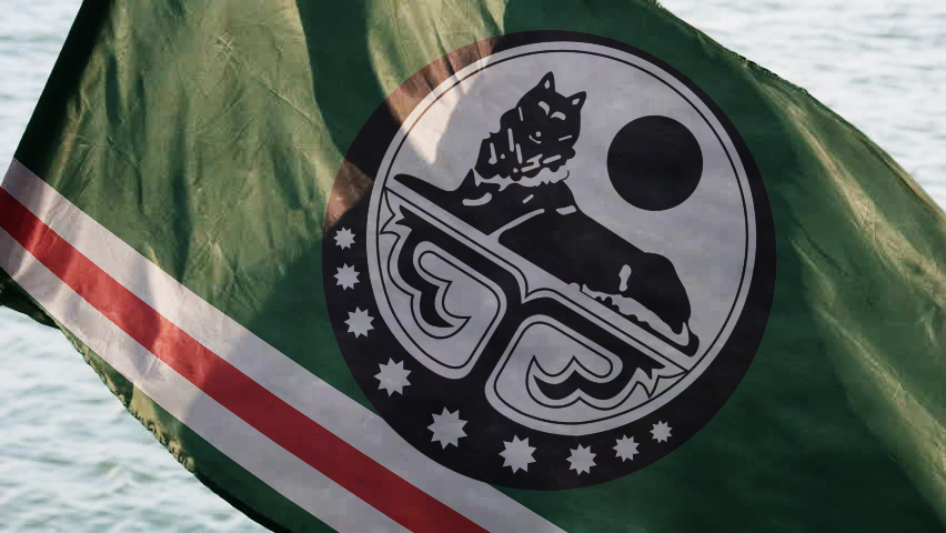 Flag of Chechnya by BlackBorz
