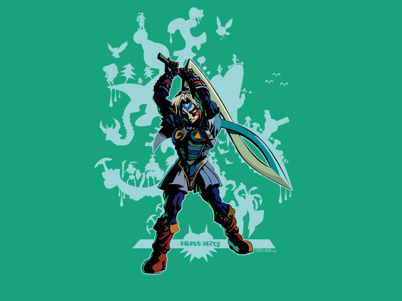 Fierce Deity Link Unleashed – The Legend of Zelda: Majora's Mask Epic Hero