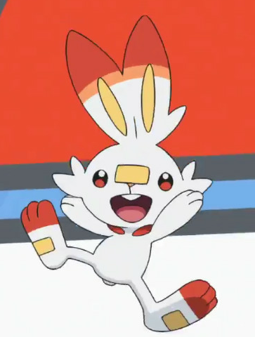 Download Paw Cute Scorbunny (Pokémon) Anime Pokemon Cute Anime Image