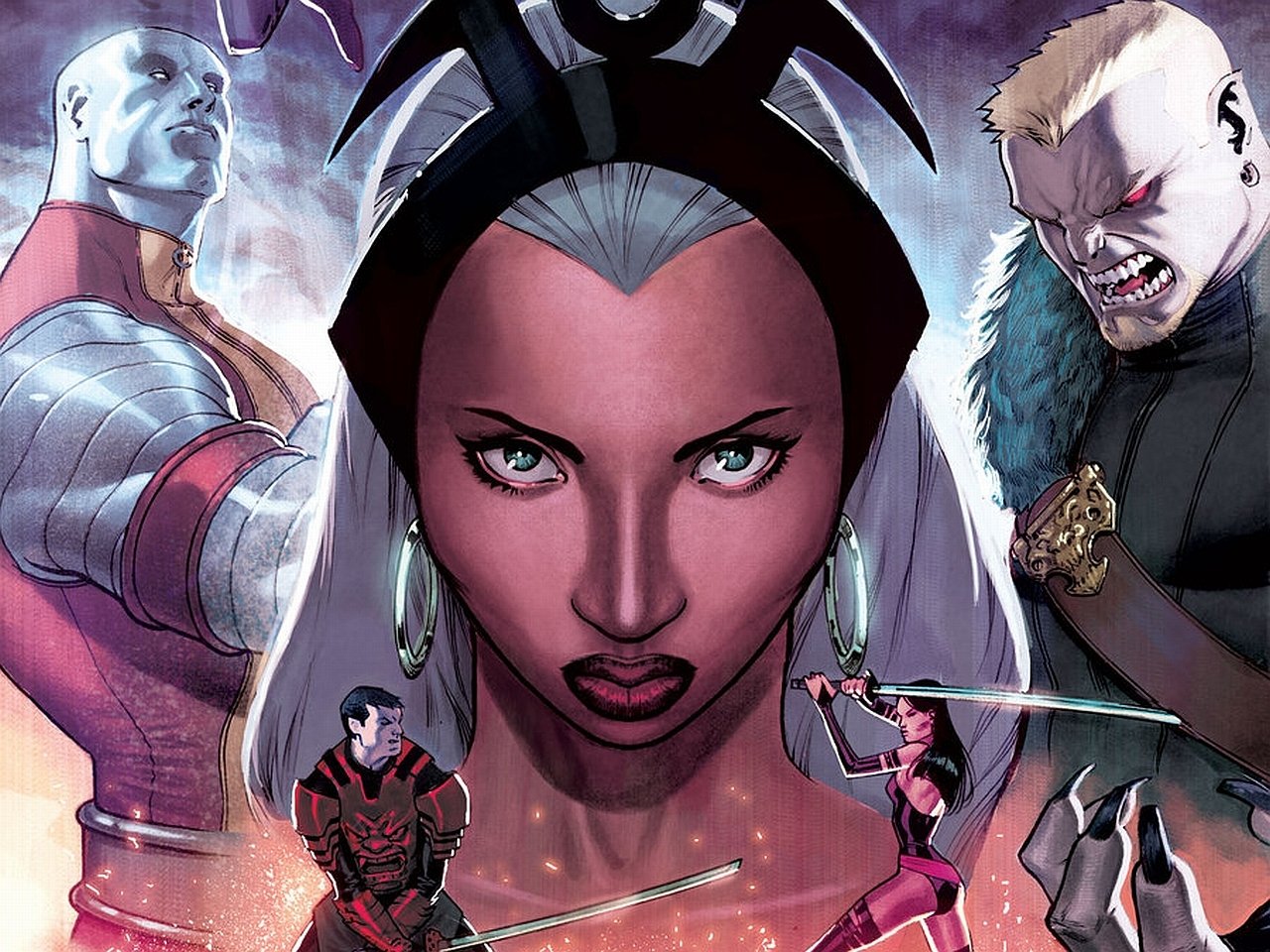 Download Sabertooth Storm (Marvel Comics) Psylocke (Marvel Comics ...