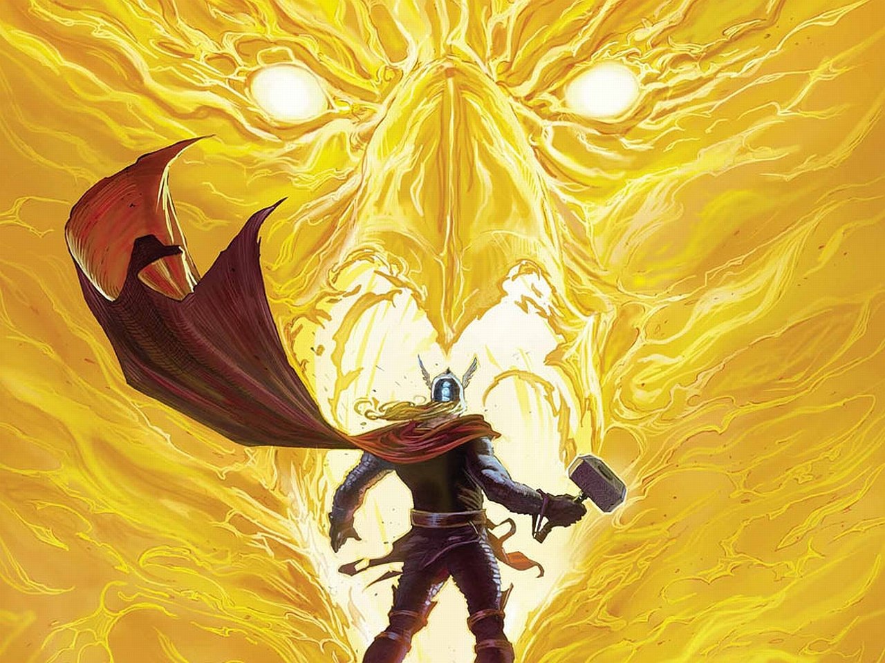Thor Unleashed: The Thunder God’s Fiery Comic Clash