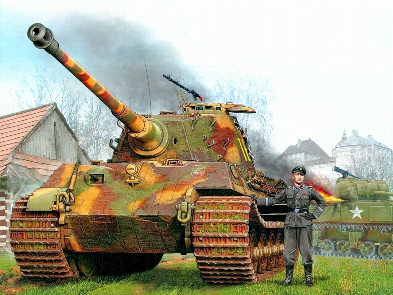 Armored Might: The Legendary Military Tank in Action