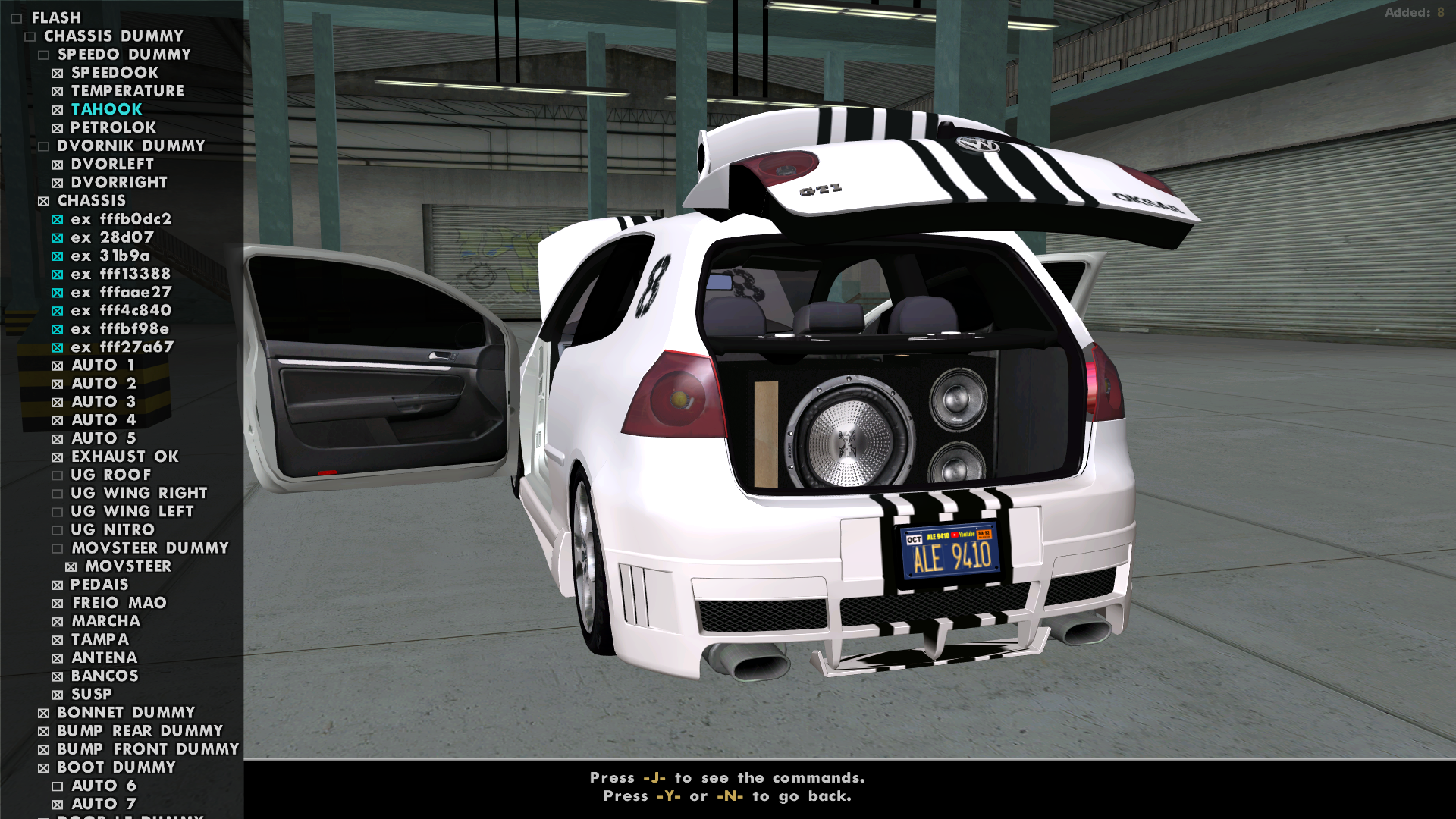 Grand Theft Auto San Andreas MODS by alecoam