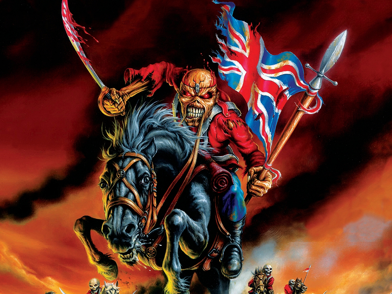 Epic Iron Maiden Music Art