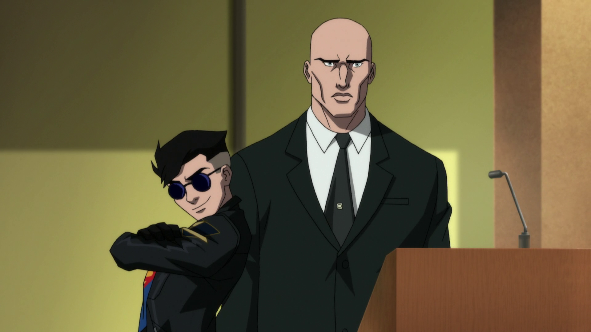 Download Conner Kent Lex Luthor Superboy Movie Reign Of The Supermen Image