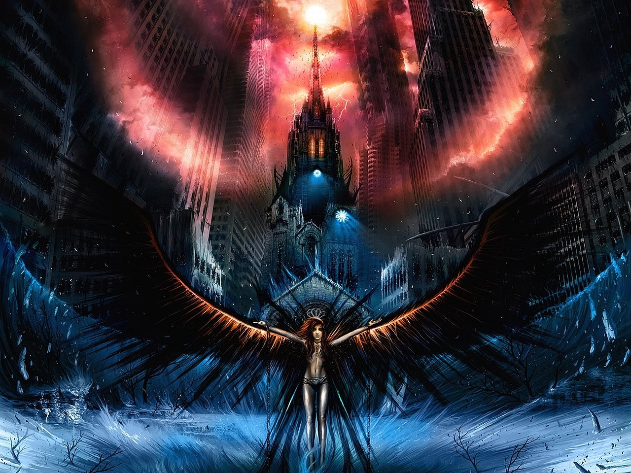 Romantically Apocalyptic: A Comic Saga of Wings and Shadows