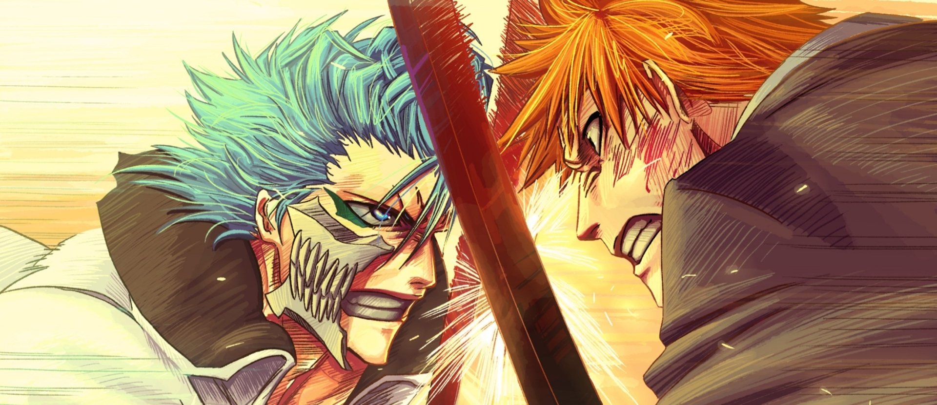 Grimmjow Vs Ichigo Image Id 348152 Image Abyss
