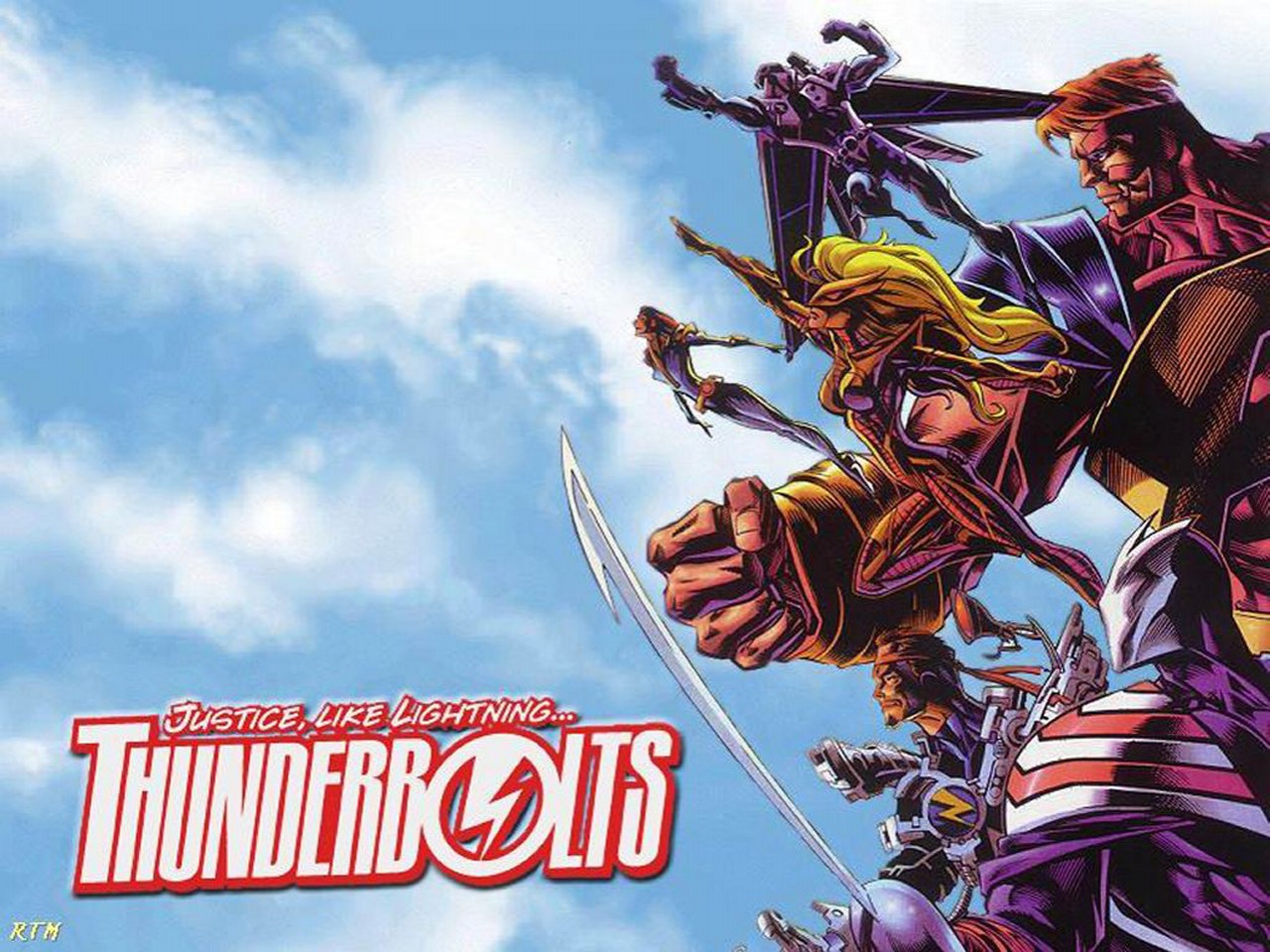 Download Comic Thunderbolts Image