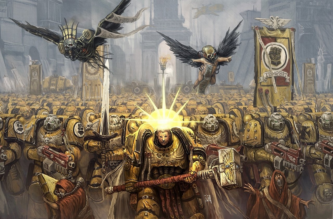 Imperial Fists (Warhammer) - Desktop Wallpapers, Phone Wallpaper, PFP ...
